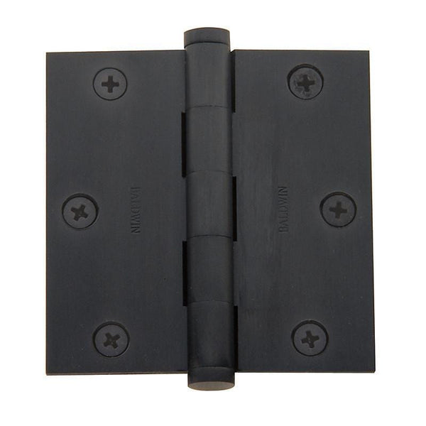 3.5" Inch Square Baldwin Architectural Hinges - Multiple Finishes Available - Sold Individually ...