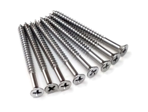 chrome head screws
