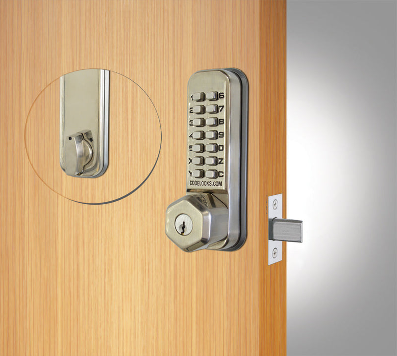 Gate Lock with Code - 200 Series - Mechanical Light Duty Deadbolt with ...