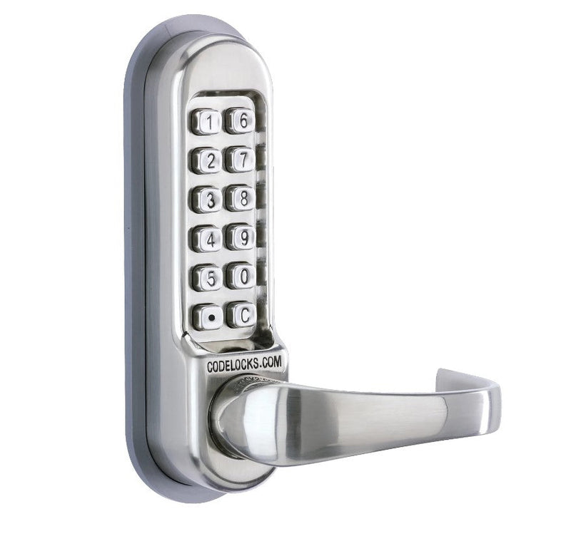 Gate Lock with Code - 500 Series - Mechanical Heavy Duty Tubular Latch ...