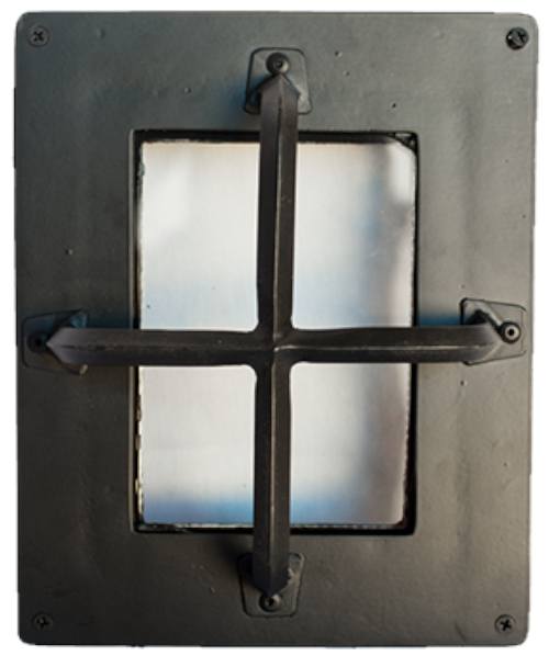 Door and Gate Grille Door Kit - Hinged Iron Door Viewer - 10-3/4" x 8 ...