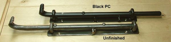 15" Heavy Duty Rustic Cane Bolt - For Bottom Of Door Or Gate - Include ...