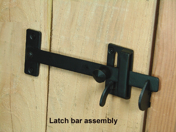 Gate Latch - Ponderosa Gate Thumb Latch, Two Way Gate Latch - HingeOutlet