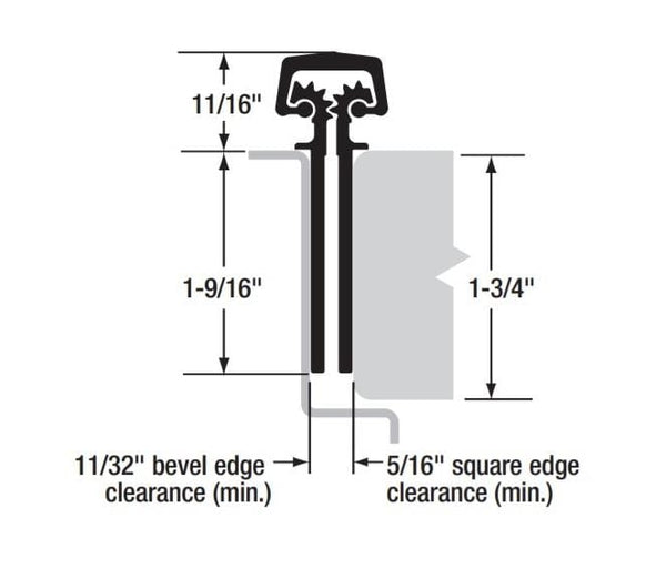 Continuous Geared Hinge - Concealed - Heavy Duty - 83" Inches ...