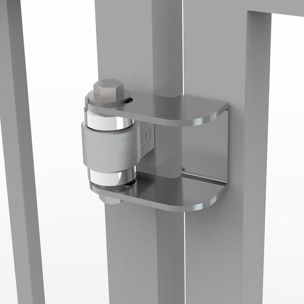 Heavy Duty Face Mount BadAss Gate Hinge - Weld On - Steel - Opens to ...