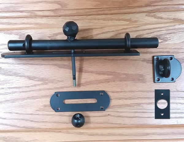 Heavy Duty Rustic Slide Bolt for Gates and Doors - Dual Side Operating ...