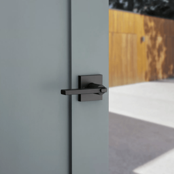 Kwikset Residential Door Lever - Entry Lock with SmartKey Security ...