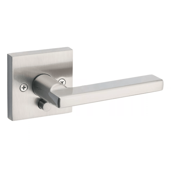 Kwikset Residential Door Lever - Privacy Lock - Halifax Square Style ...