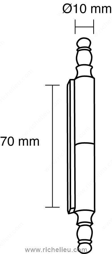 Lift Off Hinges - For Cabinets - Traditional Metal Split-Hinge ...