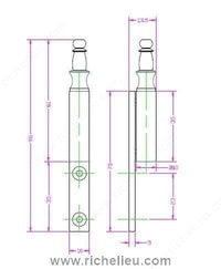 Lift Off Hinges - For Cabinets - Traditional Metal Split-Hinge ...