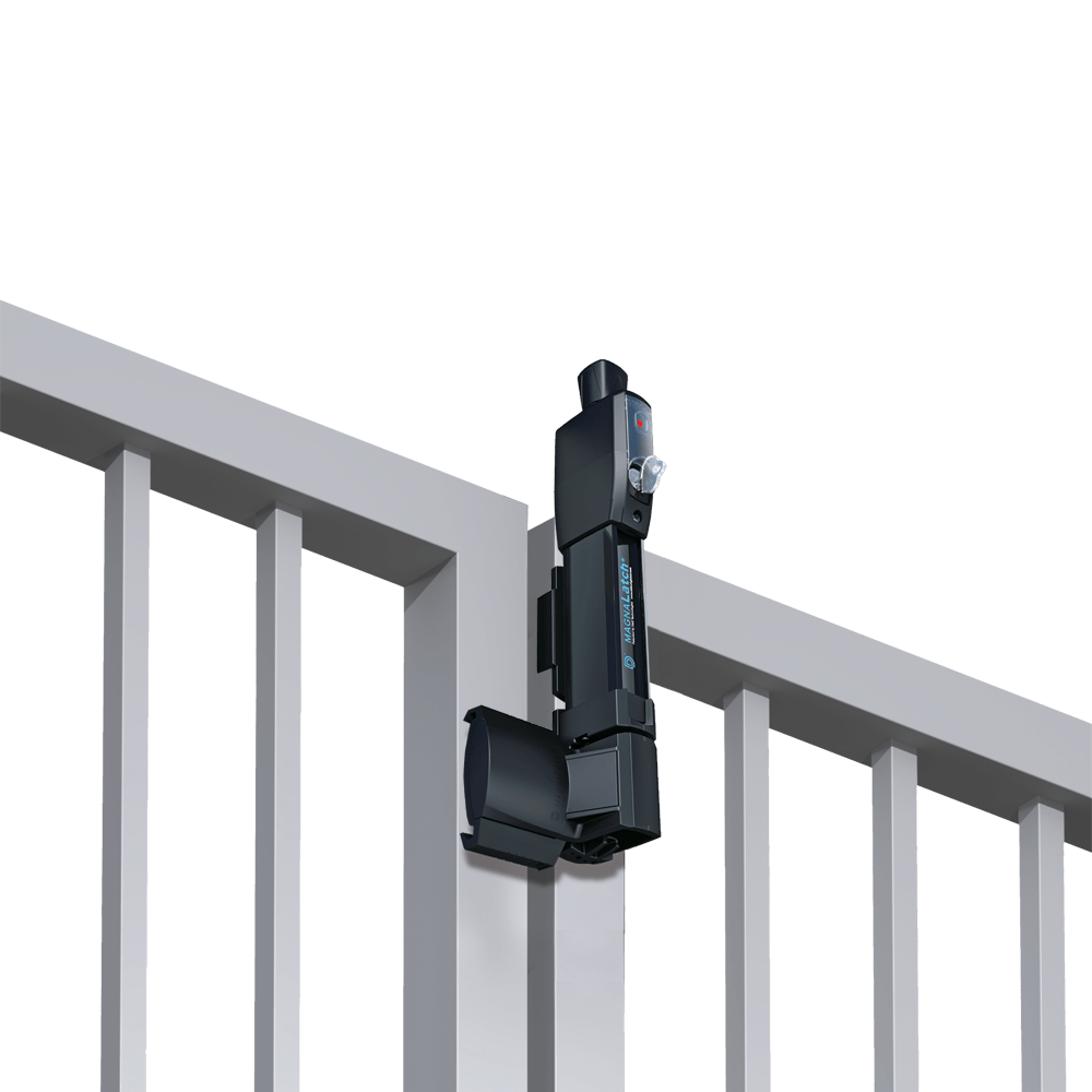 Safety Gate Latch - Vertical Pull - Black ML3VPKA - HingeOutlet