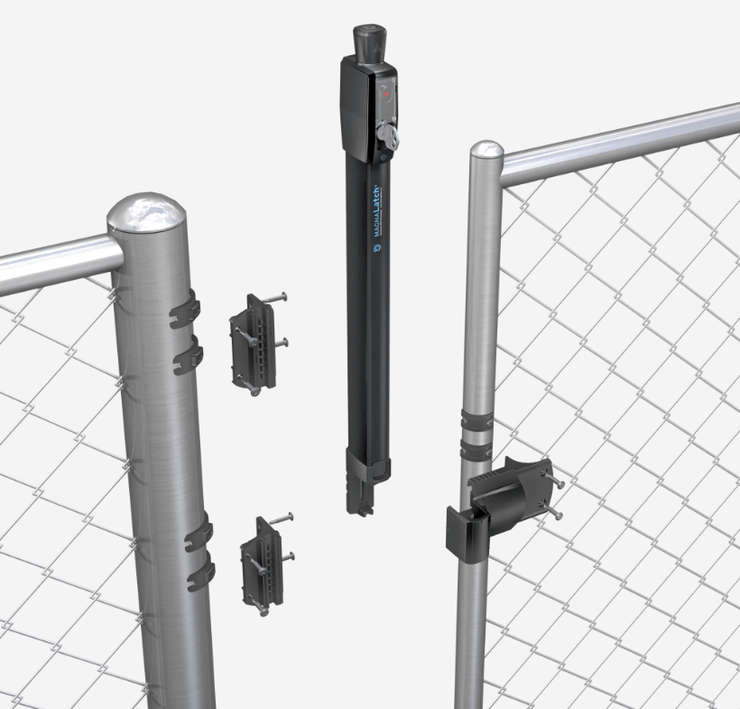 MagnaLatch Round Post Adapter Kit - HingeOutlet