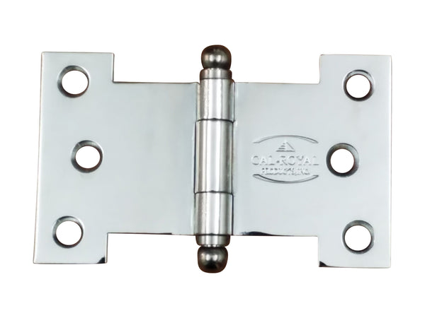 Parliament Hinges - Polished Chrome Wide Throw - Multiple Sizes - 2 Packs - HingeOutlet