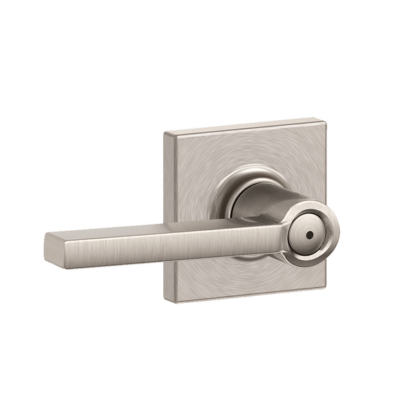 Schlage Residential Door Lever - Privacy Lock - Latitude Style Lever ...