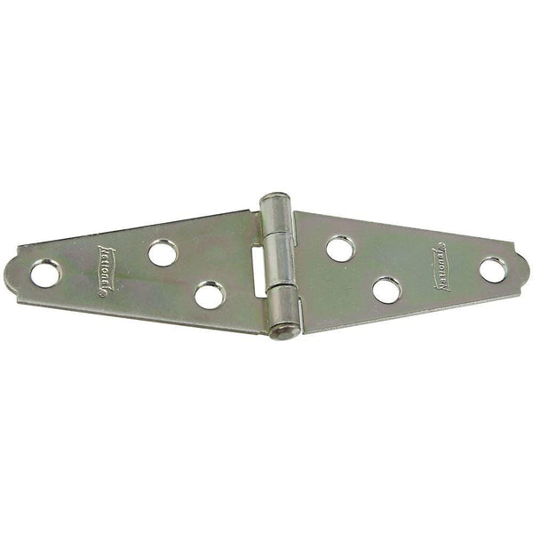 Light Duty Steel Strap Hinges with Aluminum Pin - Zinc - 2 Inches - 2 ...