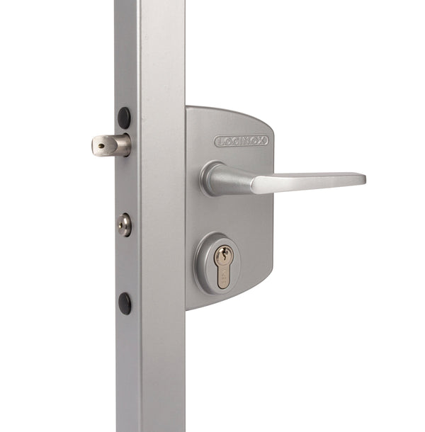 Surface Mounted Gate Lock - For Square or Flat Profiles 3/8" Inch to 3 ...