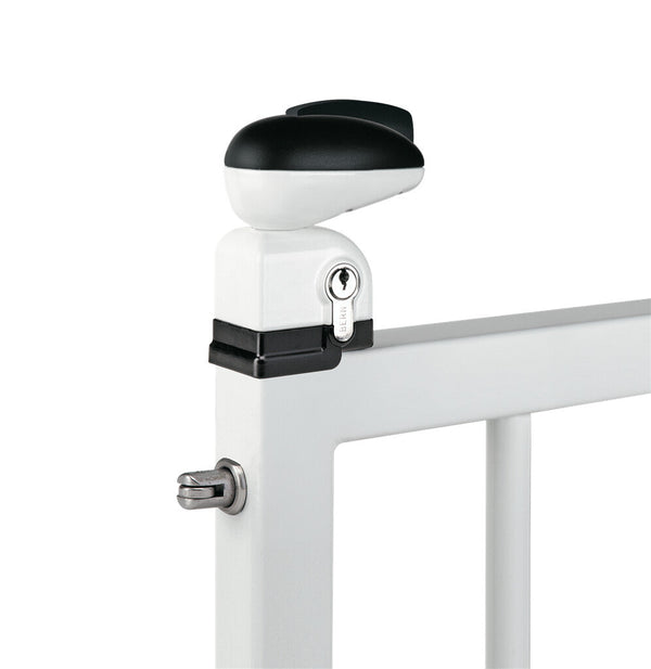 Swimming Pool Gate Lock - For Square Profiles 1-1/2" Inch - Black Fini ...